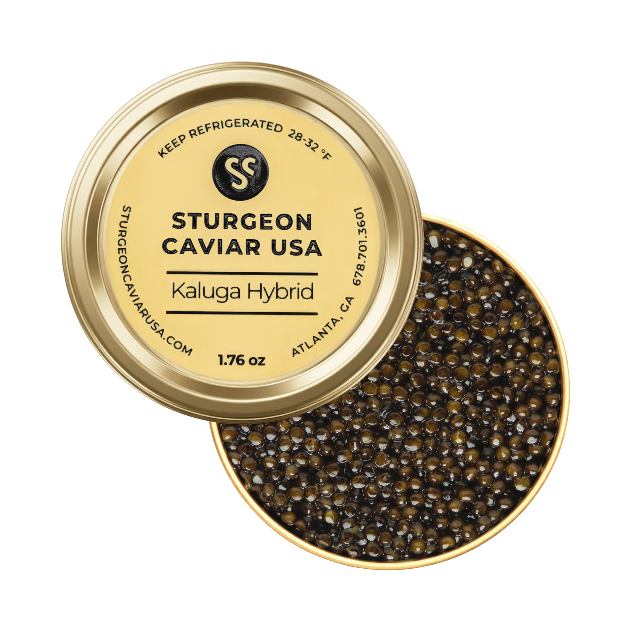 Kaluga Hybrid Caviar – Sturgeon Caviar USA